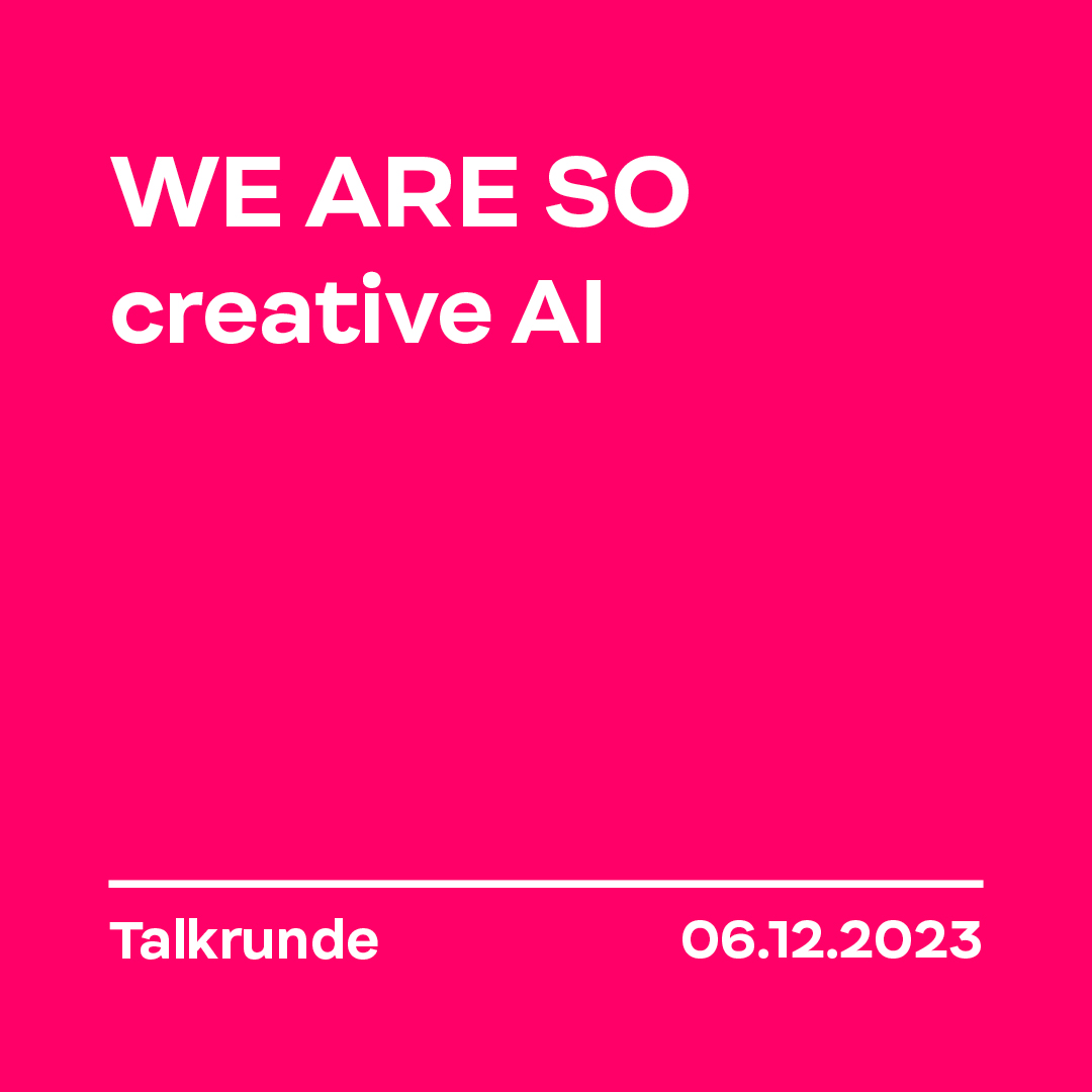 WE ARE SO creative AI | Creative Region
