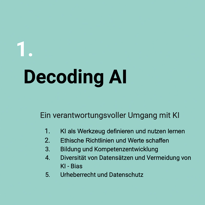 Decoding AI – Maya Pindeus über den verantwortungsbewussten Umgang mit Künstlicher Intelligenz ...