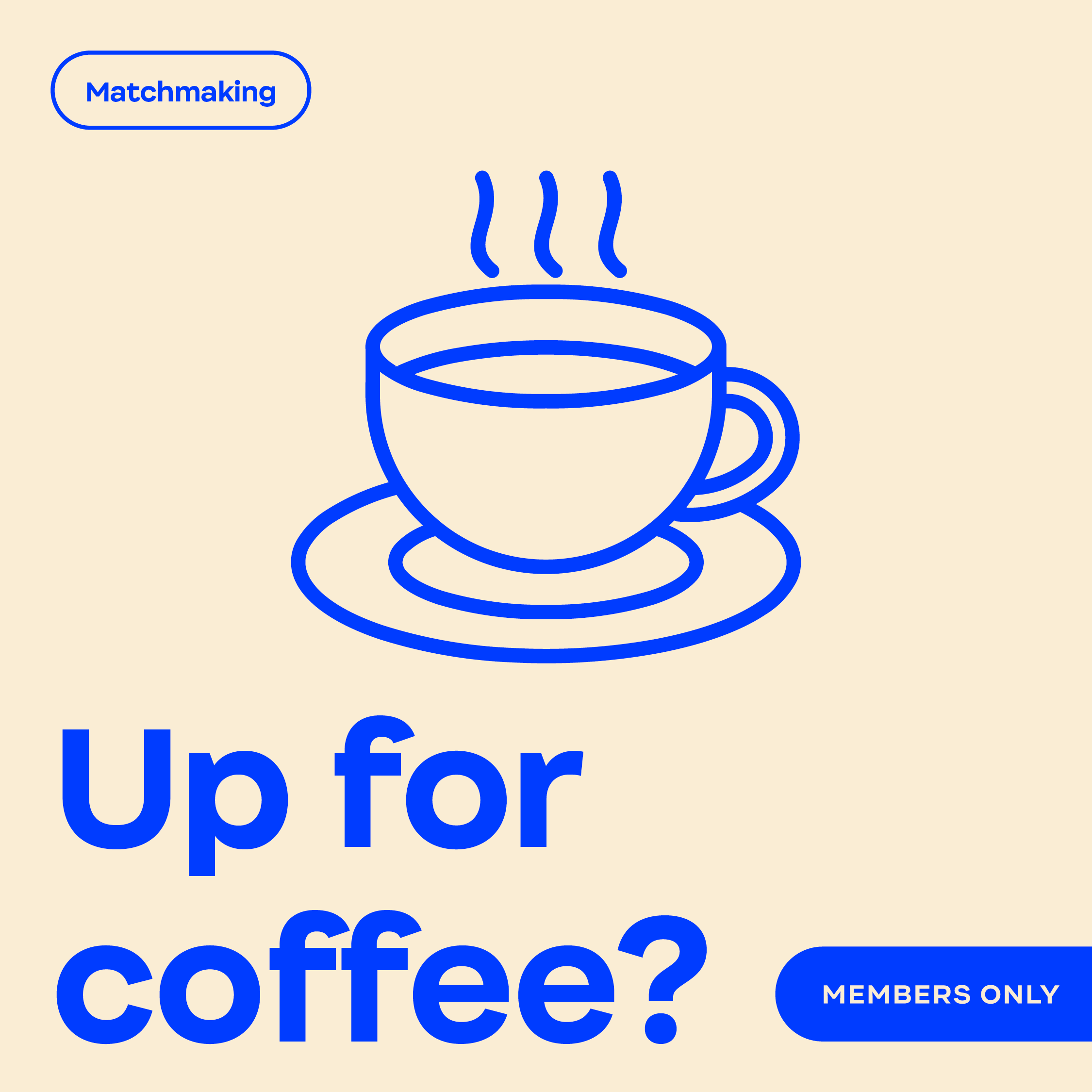 Up for coffee? | Creative Region