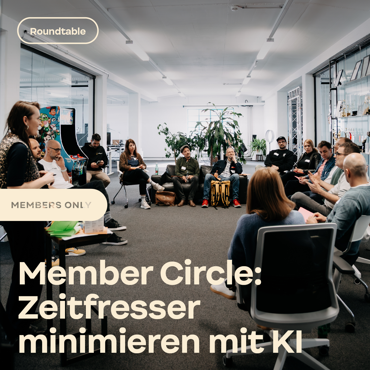Member Circle: Zeitfresser minimieren mit KI | Creative Region